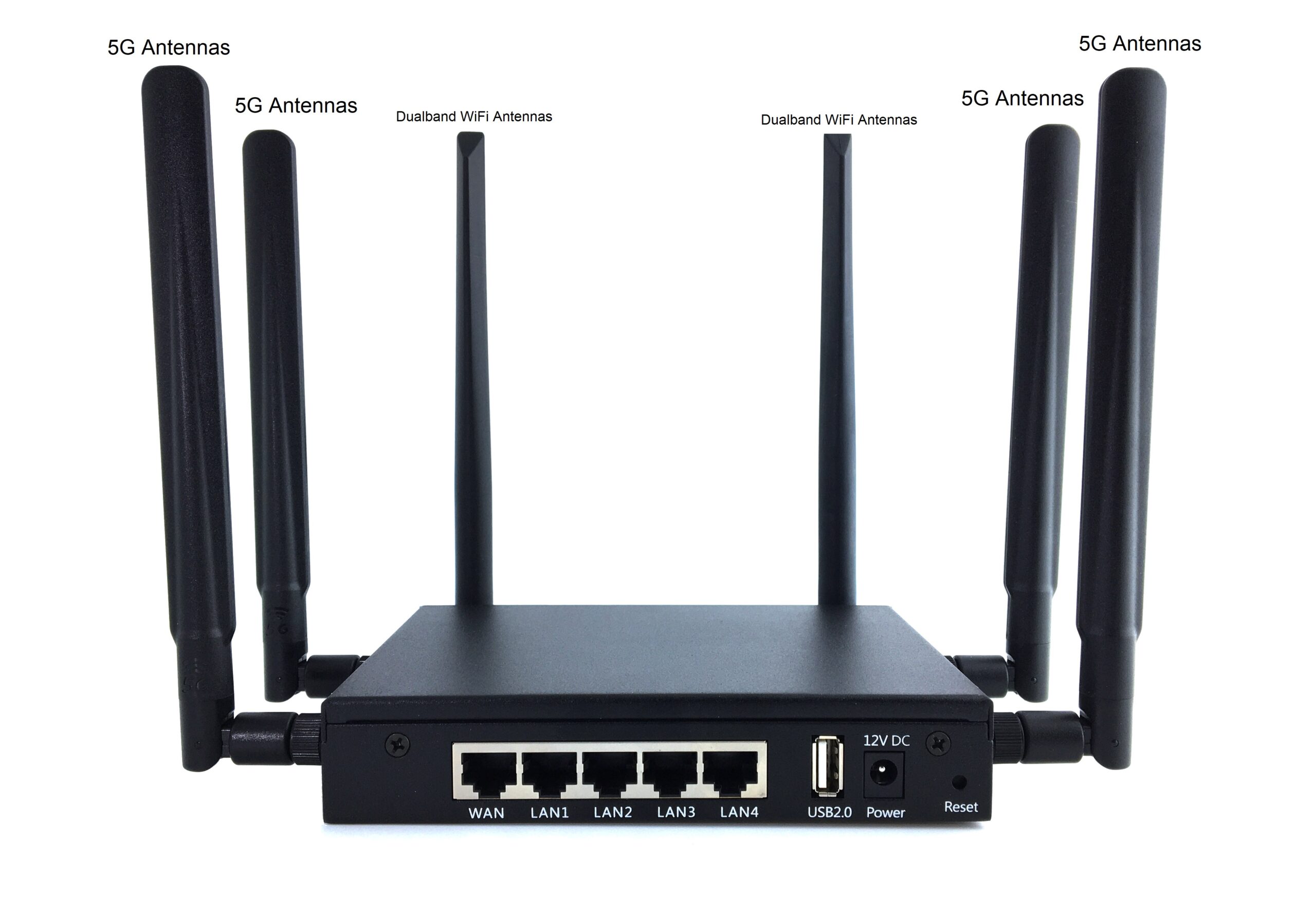 AX1800 Dual Band Gigabit Wi-Fi 6 Router with One Sim 4G/5G Module_U7621 ...