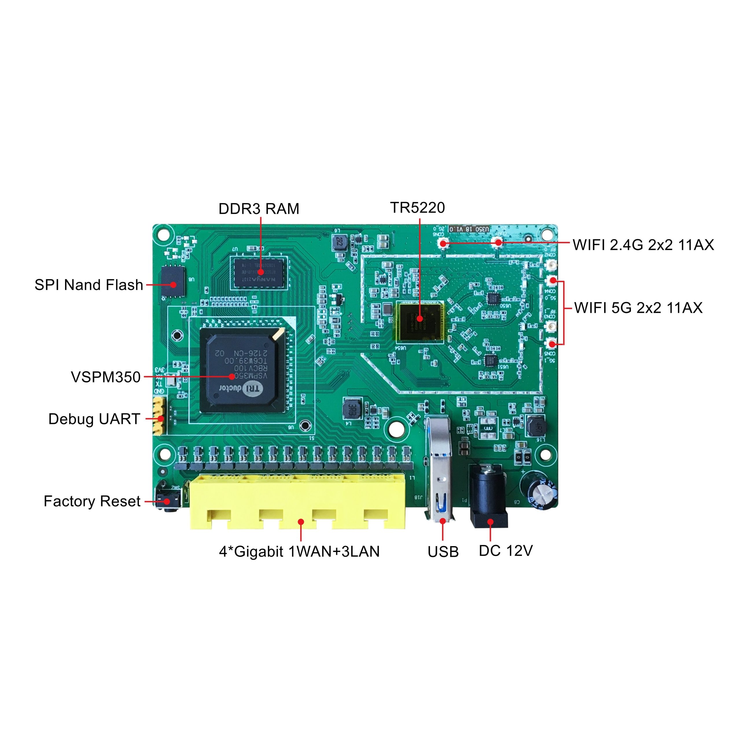 AX3000 Dual Band Gigabit Wi-Fi 6 Router_U350P-18 IoT & AIoT - Network ...