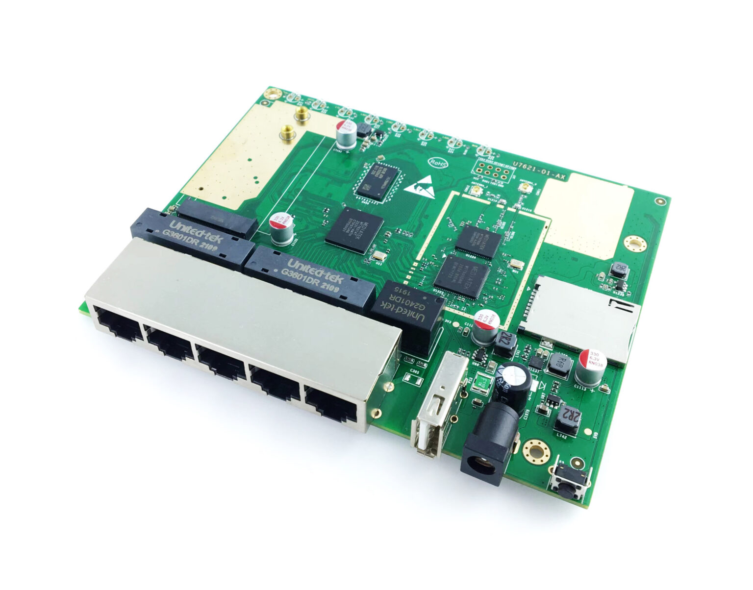 AX1800 Dual Band Gigabit Wi-Fi 6 Router with One Sim 4G/5G Module_U7621 ...